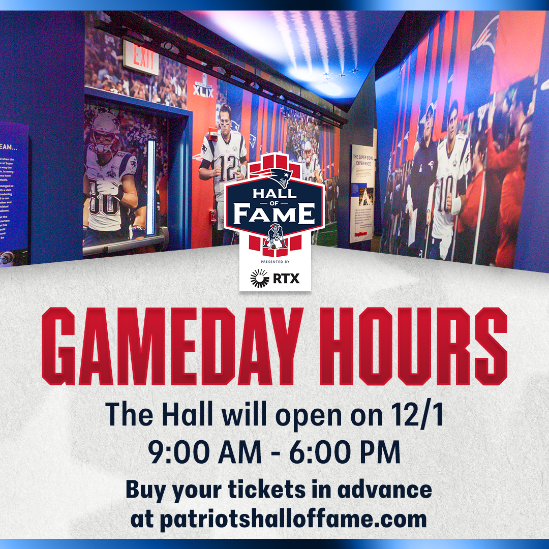 Admission | The Patriots Hall of Fame