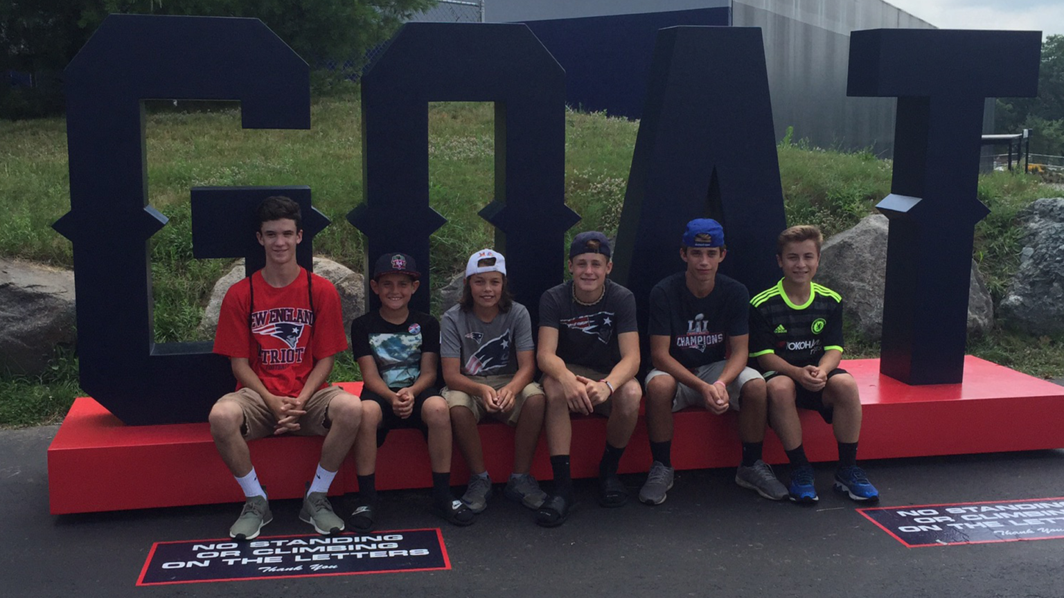 Happy 40th Tom by Galynn Frechette | The Patriots Hall of Fame