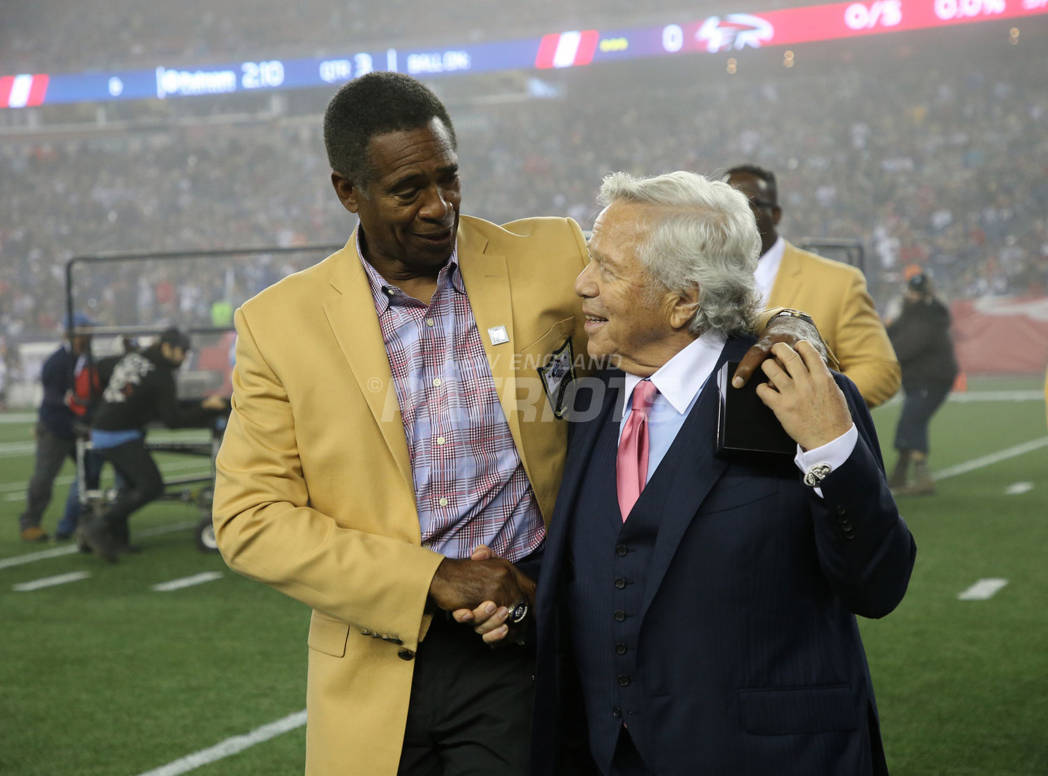 Pro Football Hall Of Fame Halftime Ceremony The Patriots Hall Of Fame