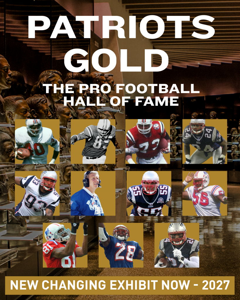 Changing Exhibit: Patriots Gold | The Patriots Hall of Fame